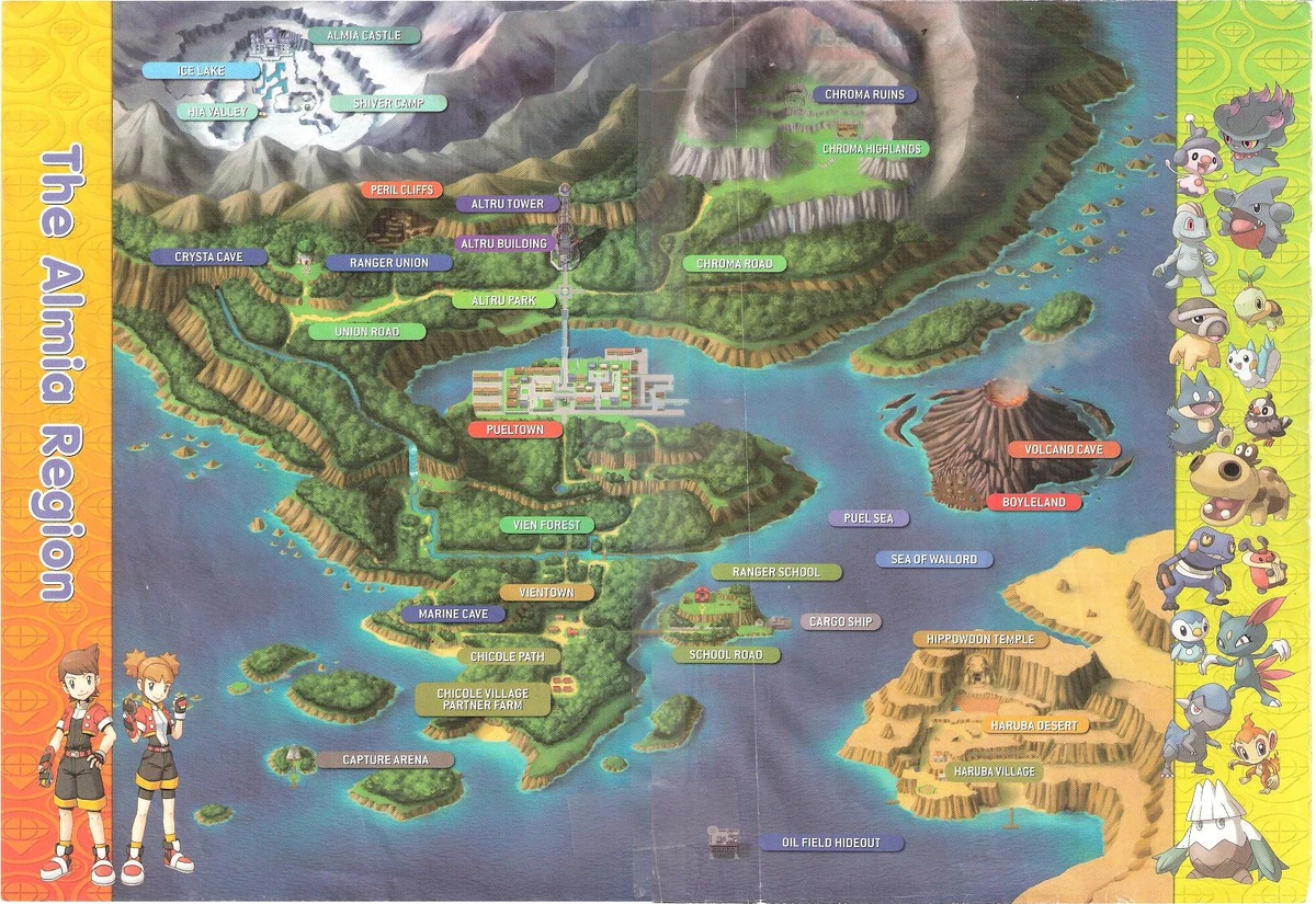 Pokemon Titanium/Almia Dex | Sol 10 Wiki | Fandom