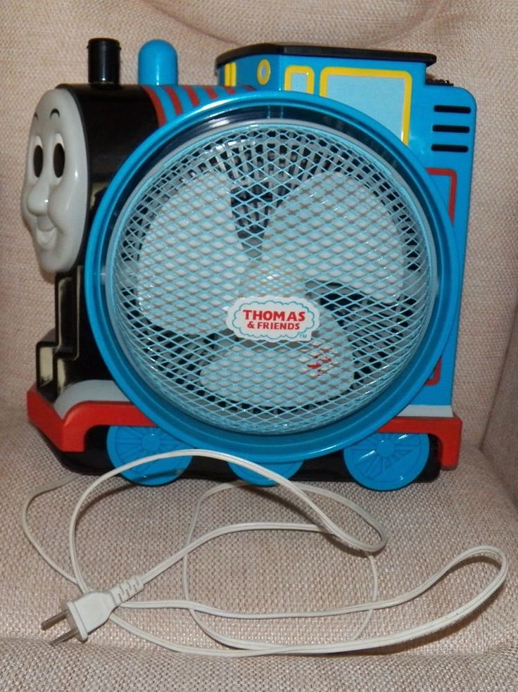 Thomas The Tank Engine Themed Desk Fan | Solar Murder Mystery Wiki | Fandom
