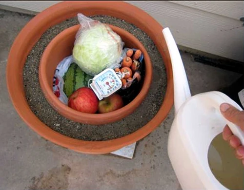 Pot-in-pot cooler | Solar Cooking | Fandom
