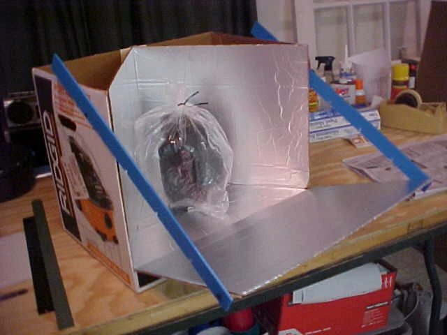 Reflective Open Box | Solar Cooking | Fandom