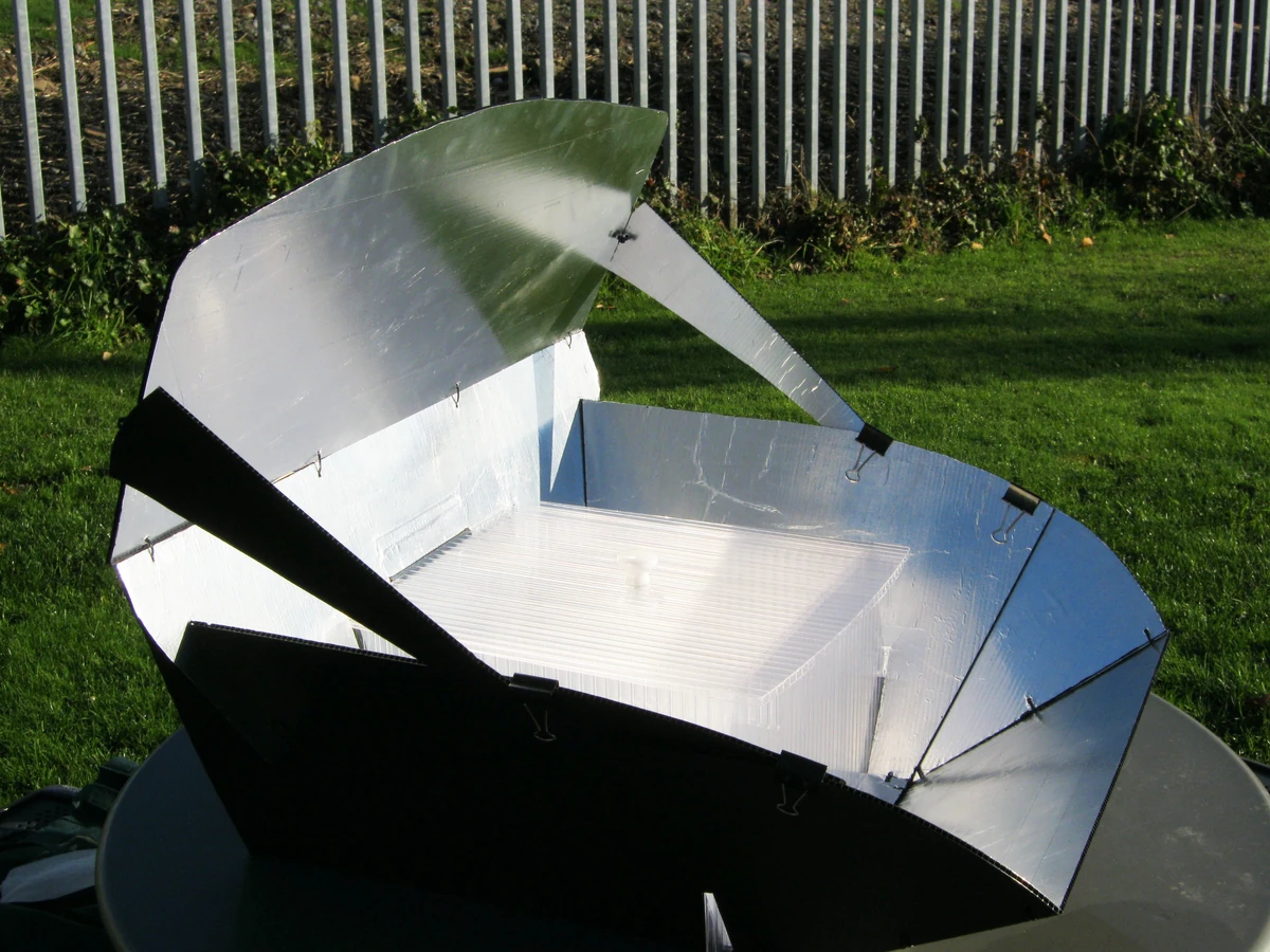 Panel-Box Cooker | Solar Cooking | Fandom