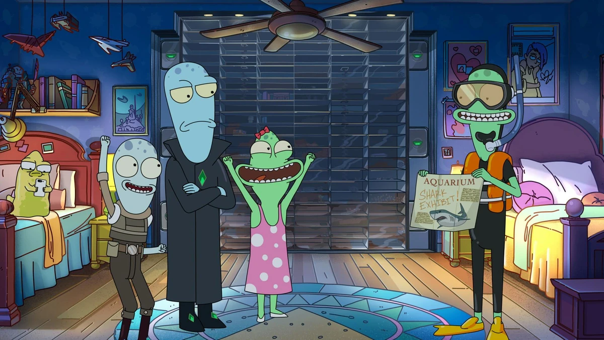 Terry and Korvo Steal a Bear | Solar Opposites Wiki | Fandom