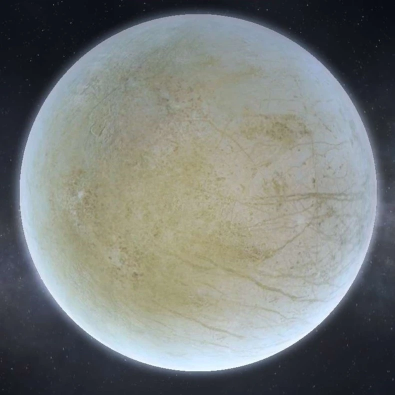 Solar System Europa Moon