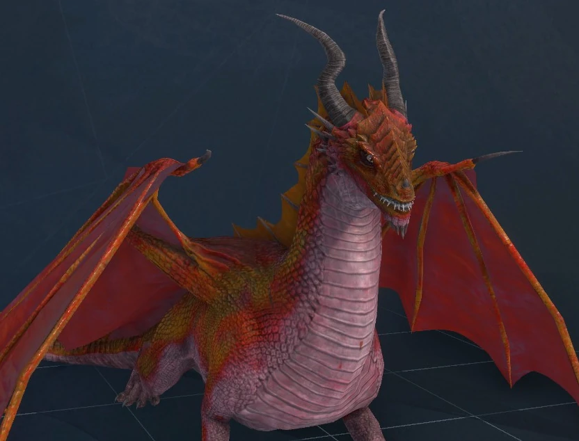 Red Feral Dragon | Solasta: Crown of the Magister Wiki | Fandom