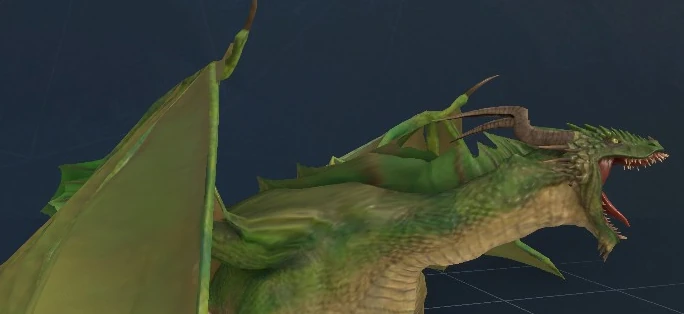 Green Feral Dragon | Solasta: Crown of the Magister Wiki | Fandom