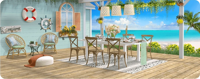 Summer Beach Houses | Solitaire TriPeaks Journey Wiki | Fandom