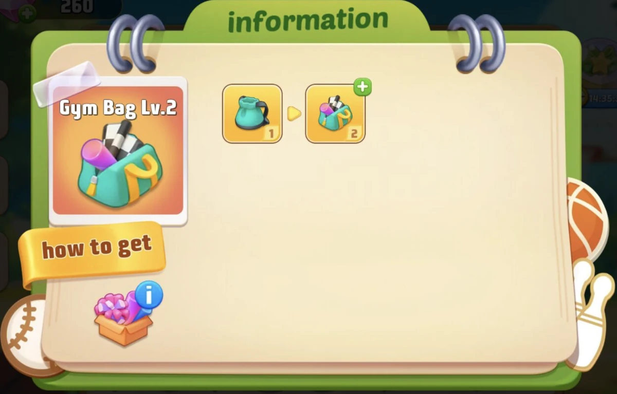 Gym Bag | Solitaire TriPeaks Journey Wiki | Fandom