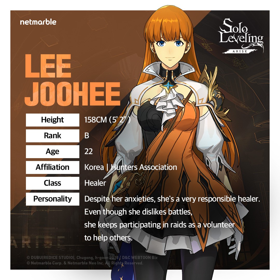 Lee Joohee Solo Leveling Arise Wiki Fandom