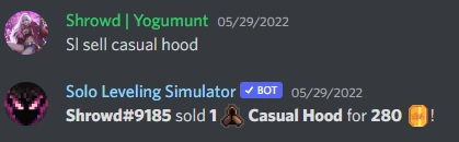 Command: Sell | Solo Leveling Simulator Wiki | Fandom