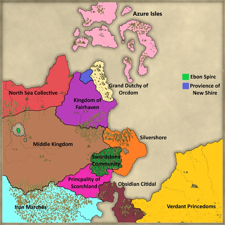 The Nations of Solvar | Solvar: The World on the Middle Plain Wiki | Fandom