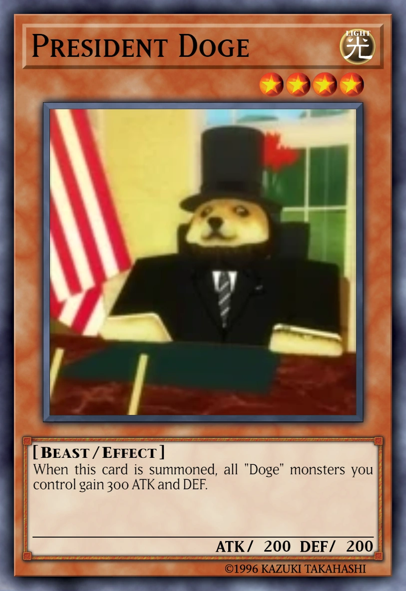 President Doge (Altered) | Some Random Lengthy Fights I Find on Roblox ...