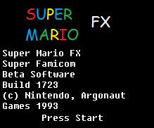 Super Mario FX | SomeOrdinaryGamers Wiki | Fandom