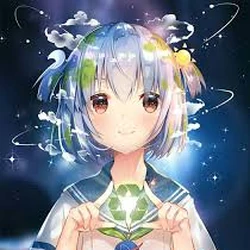 how to draw earth chan step by step