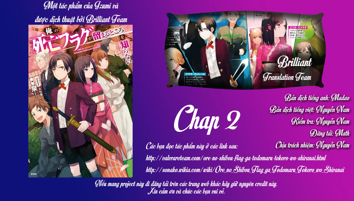 Death Flags Chương 2 | Sonako Light Novel Wiki | Fandom