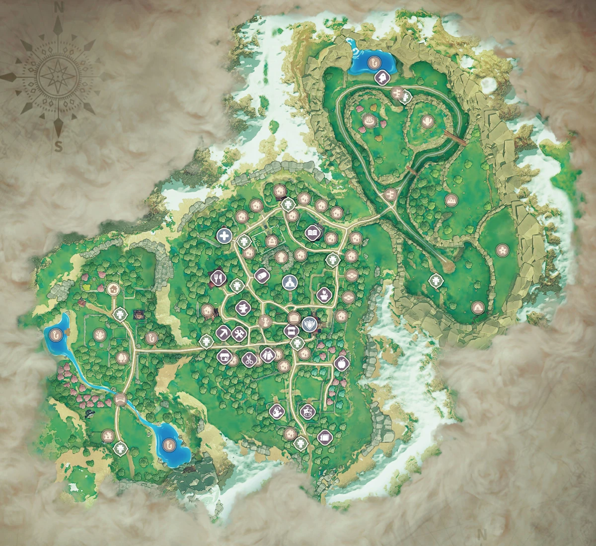 Map | Song Of The Prairie Wiki | Fandom