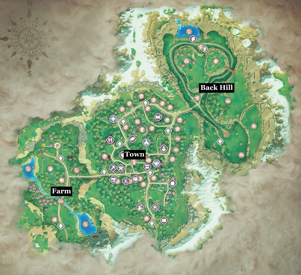 Map | Song Of The Prairie Wiki | Fandom