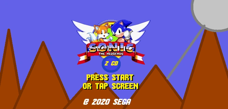 sonic 2 prototype logo
