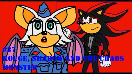 Rouge, Shadow and the Chaos Monster | Sonic Adventures Animated Series ...