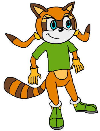 Marine The Raccoon | Sonic Adventures Animated Series Wiki | Fandom