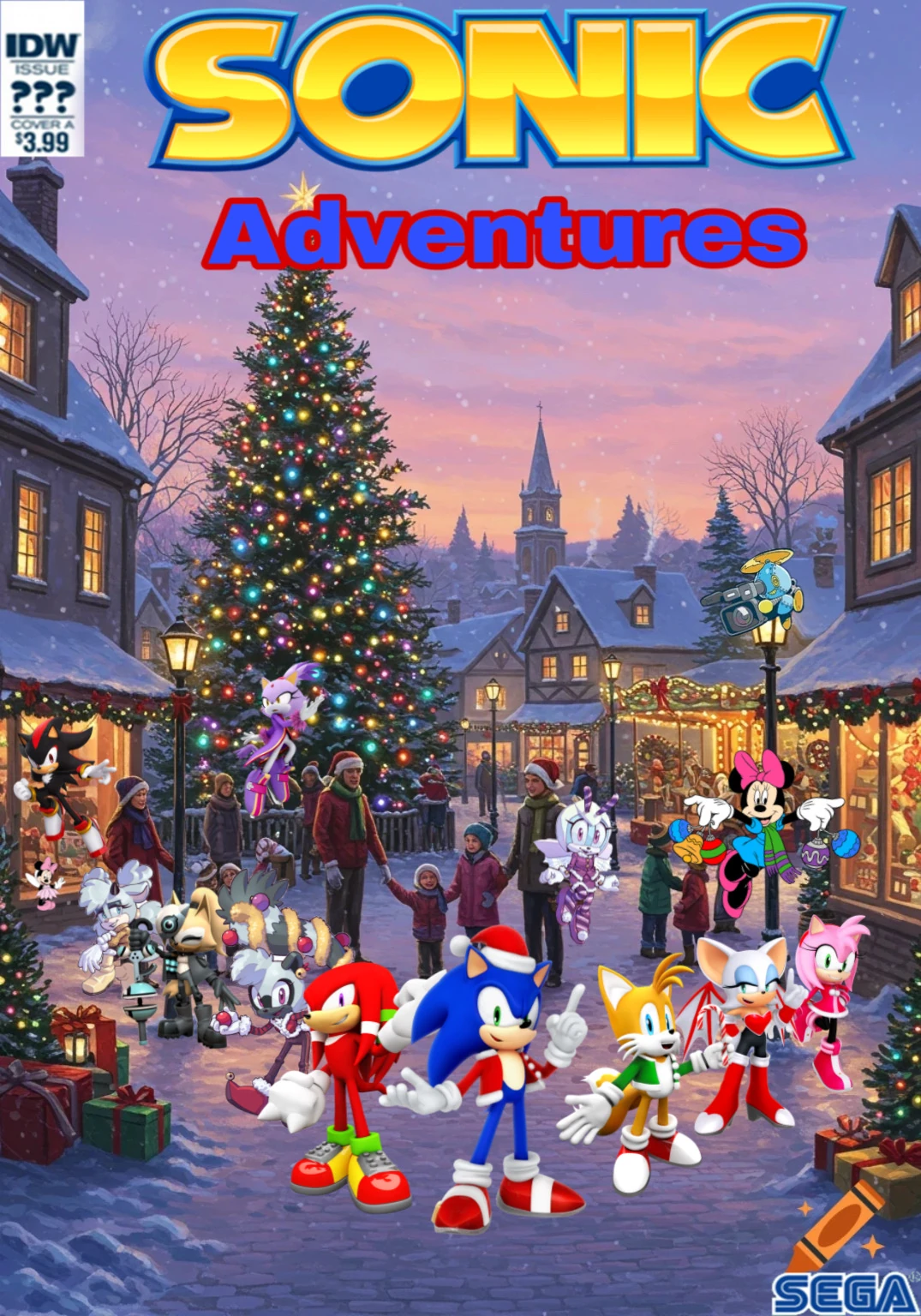 Sonic Adventures Comics: Christmas Adventure One-shot | Sonic ...