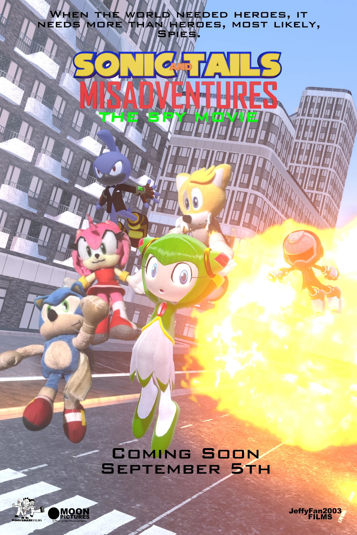 Sonic and Tails Misadventures: The Spy Movie | Sonic And Tails ...