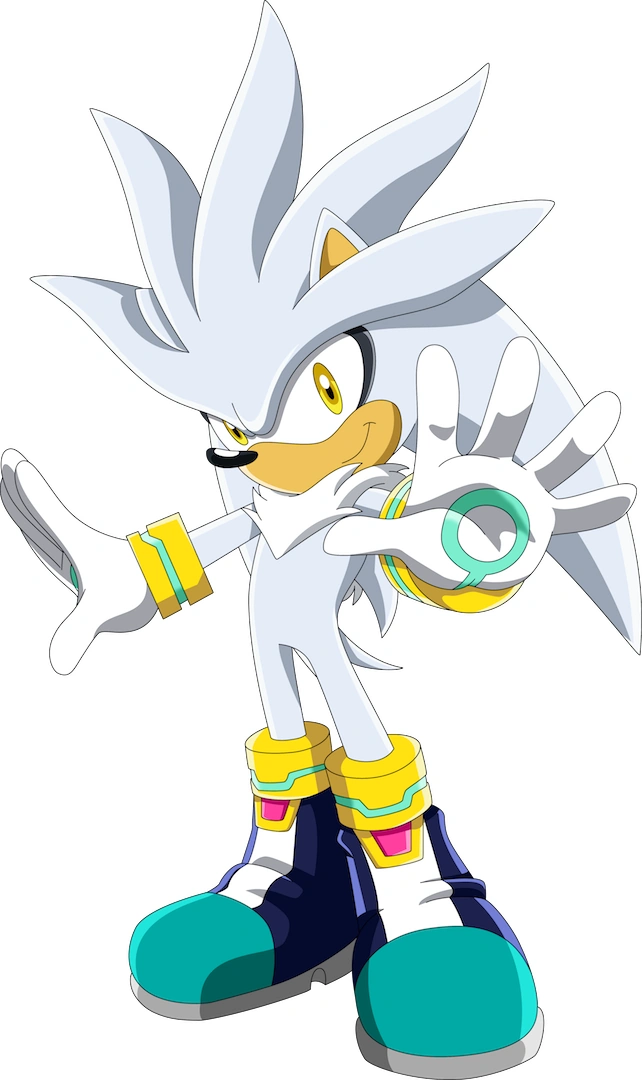 Artwork of Silver the Hedgehog | Sonic Art Assets DVD Wiki | Fandom