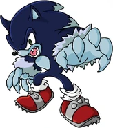 Artwork of Sonic the Werehog | Sonic Art Assets DVD Wiki | Fandom