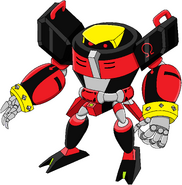Artwork of E-123 Omega | Sonic Art Assets DVD Wiki | Fandom