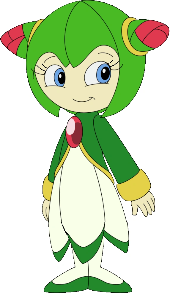 Artwork of Cosmo the Seedrian | Sonic Art Assets DVD Wiki | Fandom