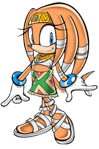 Artwork of Tikal the Echidna | Sonic Art Assets DVD Wiki | Fandom