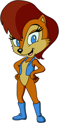 Princess Sally Acorn | Sonic Art Assets DVD Wiki | Fandom