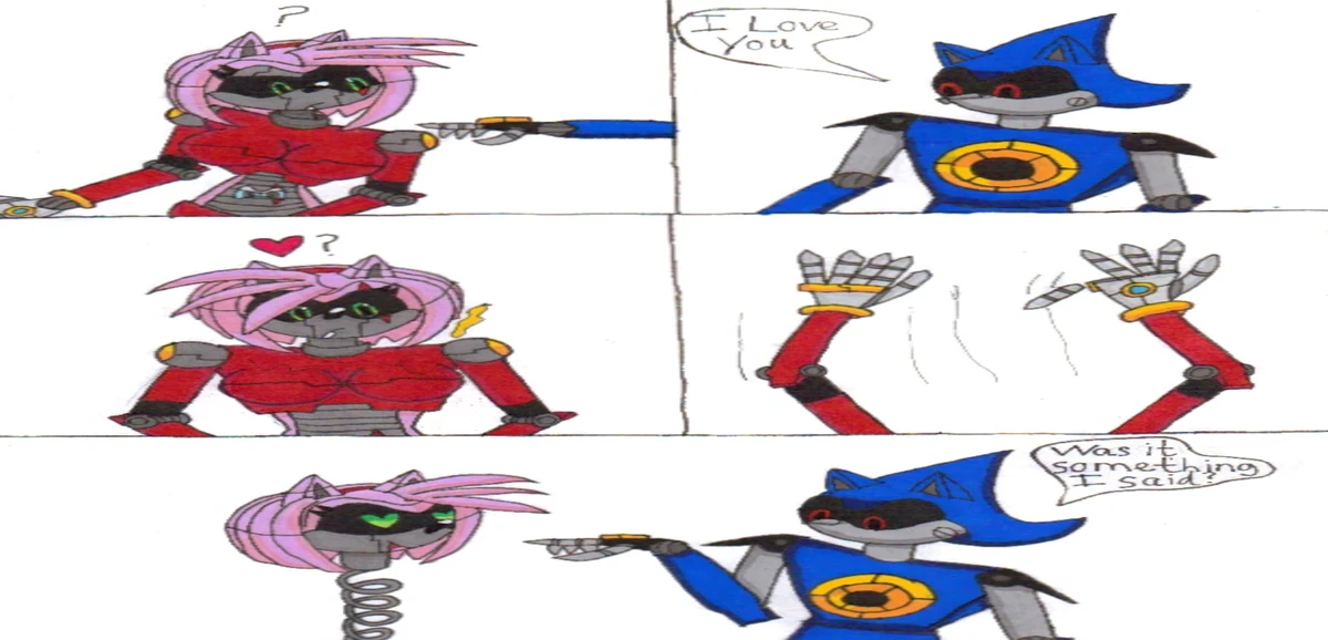 Metal Amy Rose (Sonic The Hedgehog Character) | Sonic Characters And ...