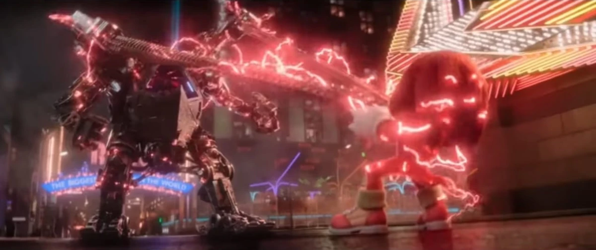 Attack on Knuckles the Echidna | Sonic the Hedgehog Cinematic Universe ...