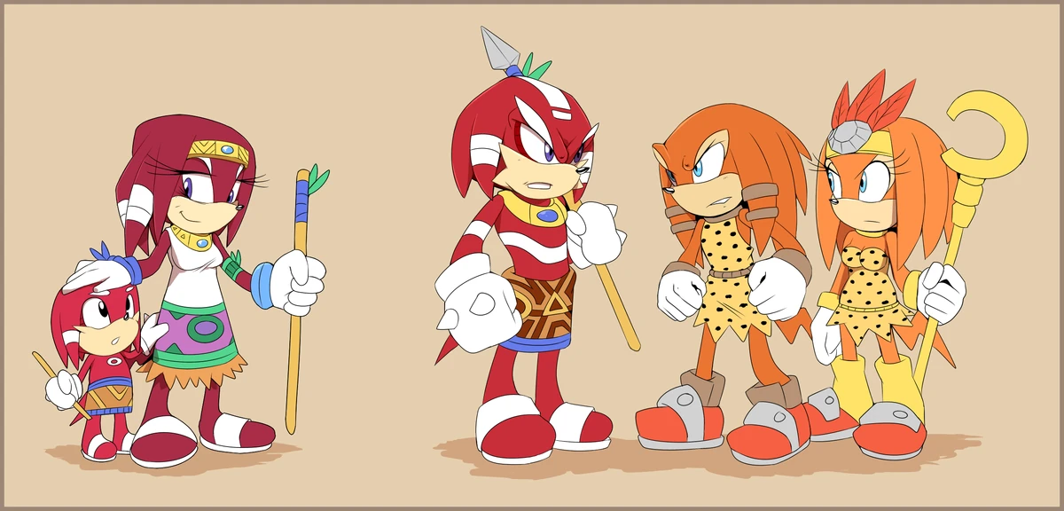 Human Knuckles The Echidna