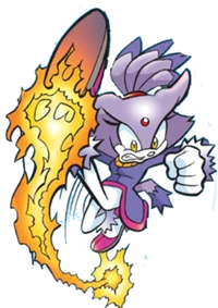 Blaze the Cat (Archie) | Sonic Extreme Wiki | Fandom