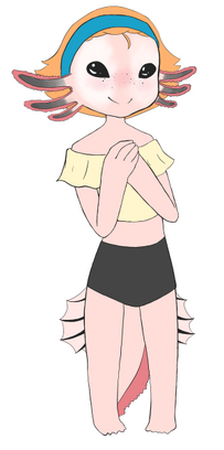 Mimo the Axolotl | Sonic Fan Character Wiki | Fandom