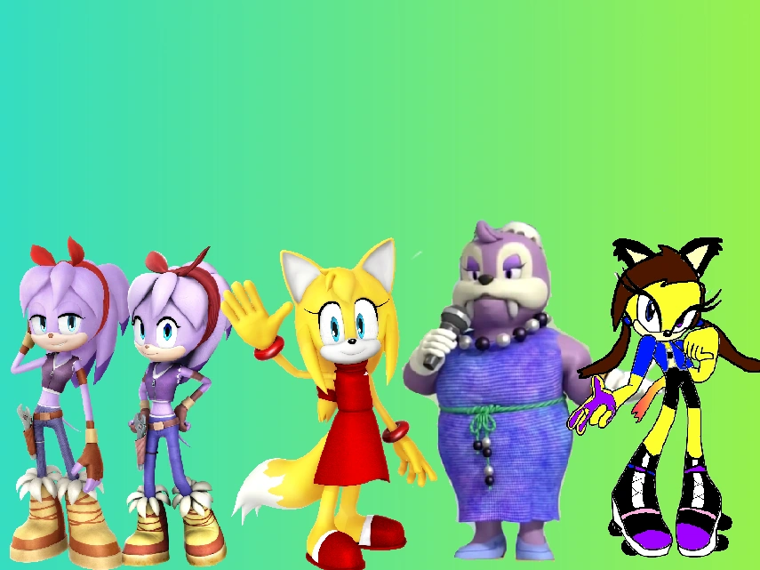 Sonic Boom Characters Names
