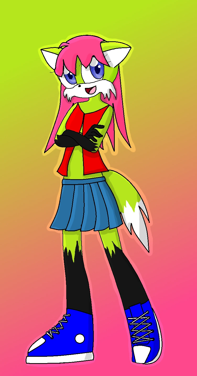 Ruby The Chaos Emerald Fox | Sonic Fan Character Wiki | Fandom