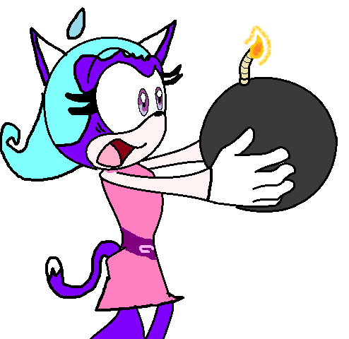 Sparkle the Bomber-Cat | Sonic Fan Character Wiki | Fandom