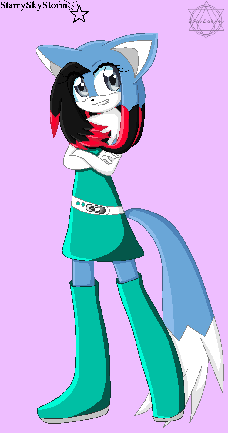 Clover Power the Wolf | Sonic Fan Character Wiki | Fandom