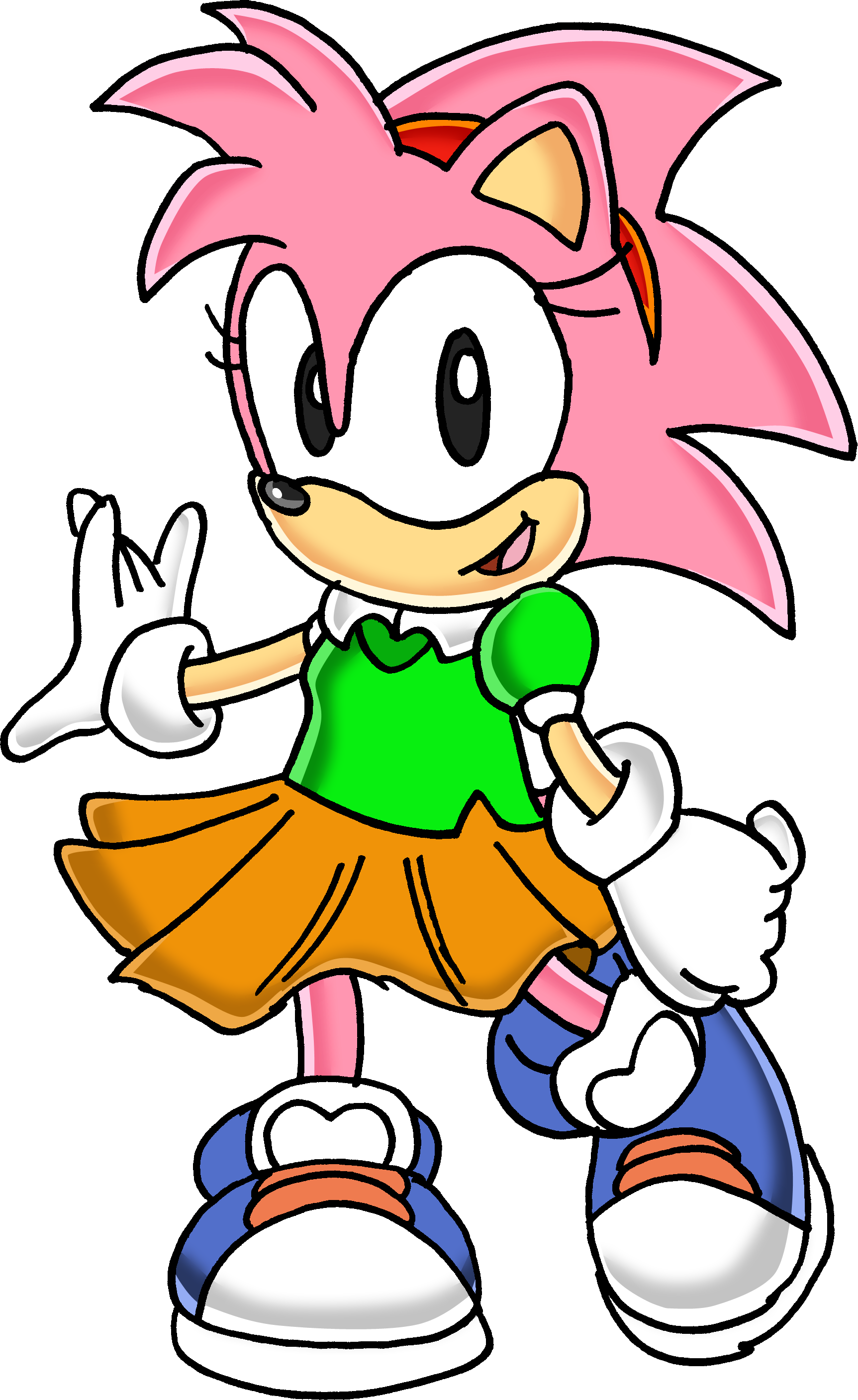Classic Amy Rose Sonic Cd