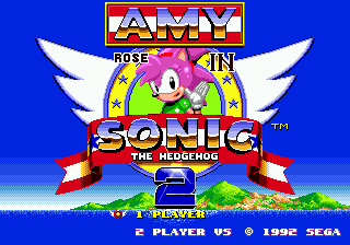 Amy Rose in Sonic the Hedgehog 2 | Sonic fan games Wiki | Fandom