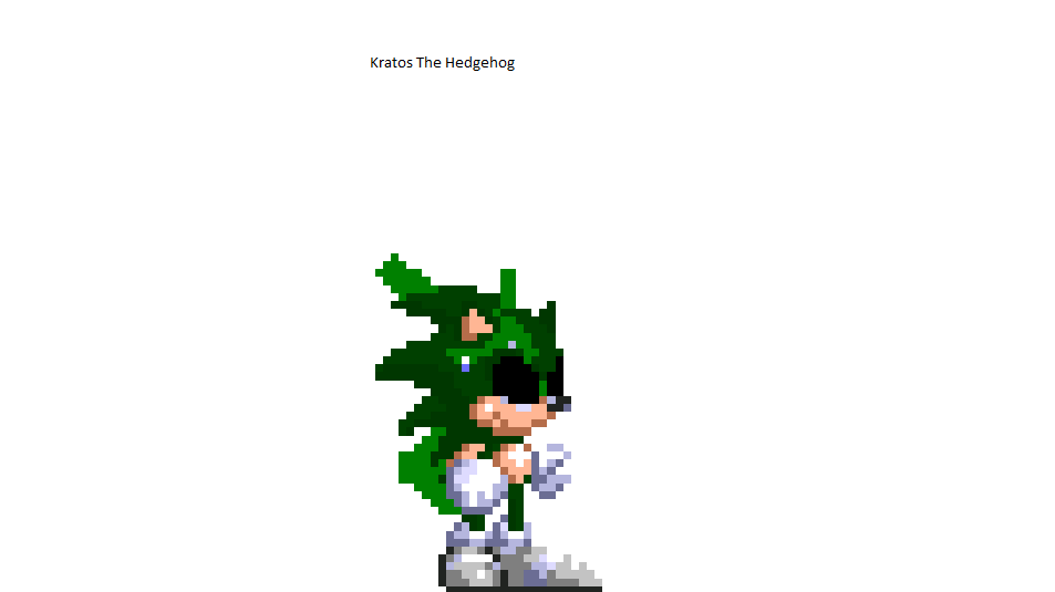Kratos The Hedgehog | Sonic Fan Wiki | Fandom