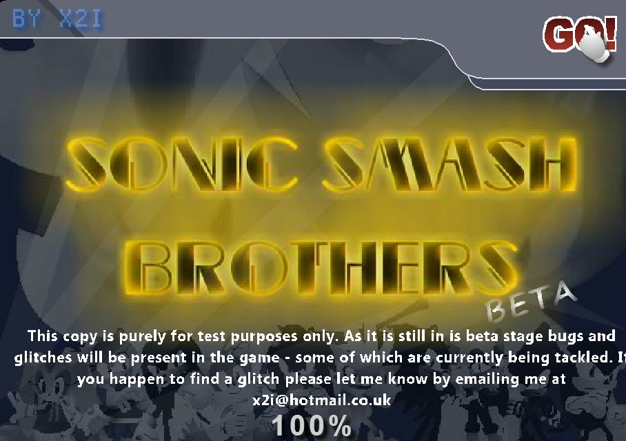 Play Super Smash Sonic Beta