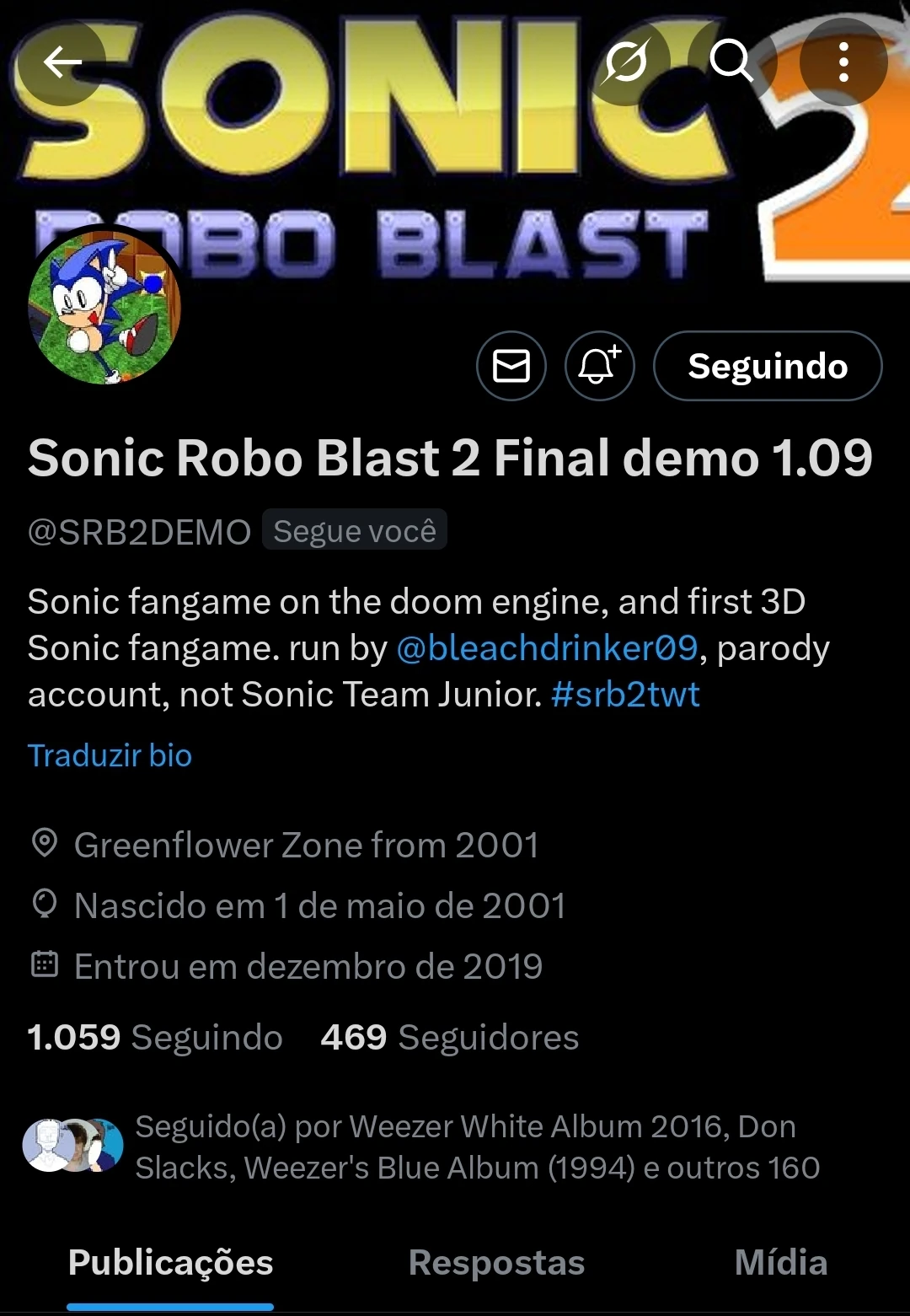 Sonic Robo Blast 2 demo | Sonic Games Twitter Wiki | Fandom