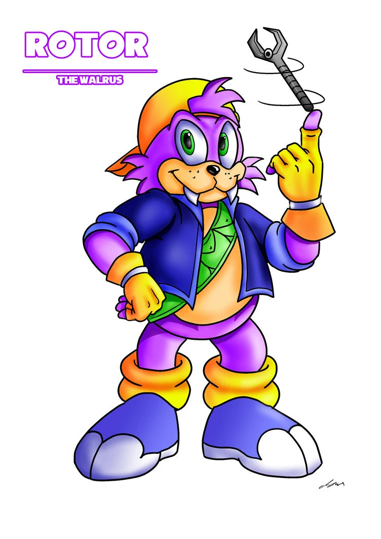 Rotor A Morsa | Wiki Sonic Legends TV | Fandom