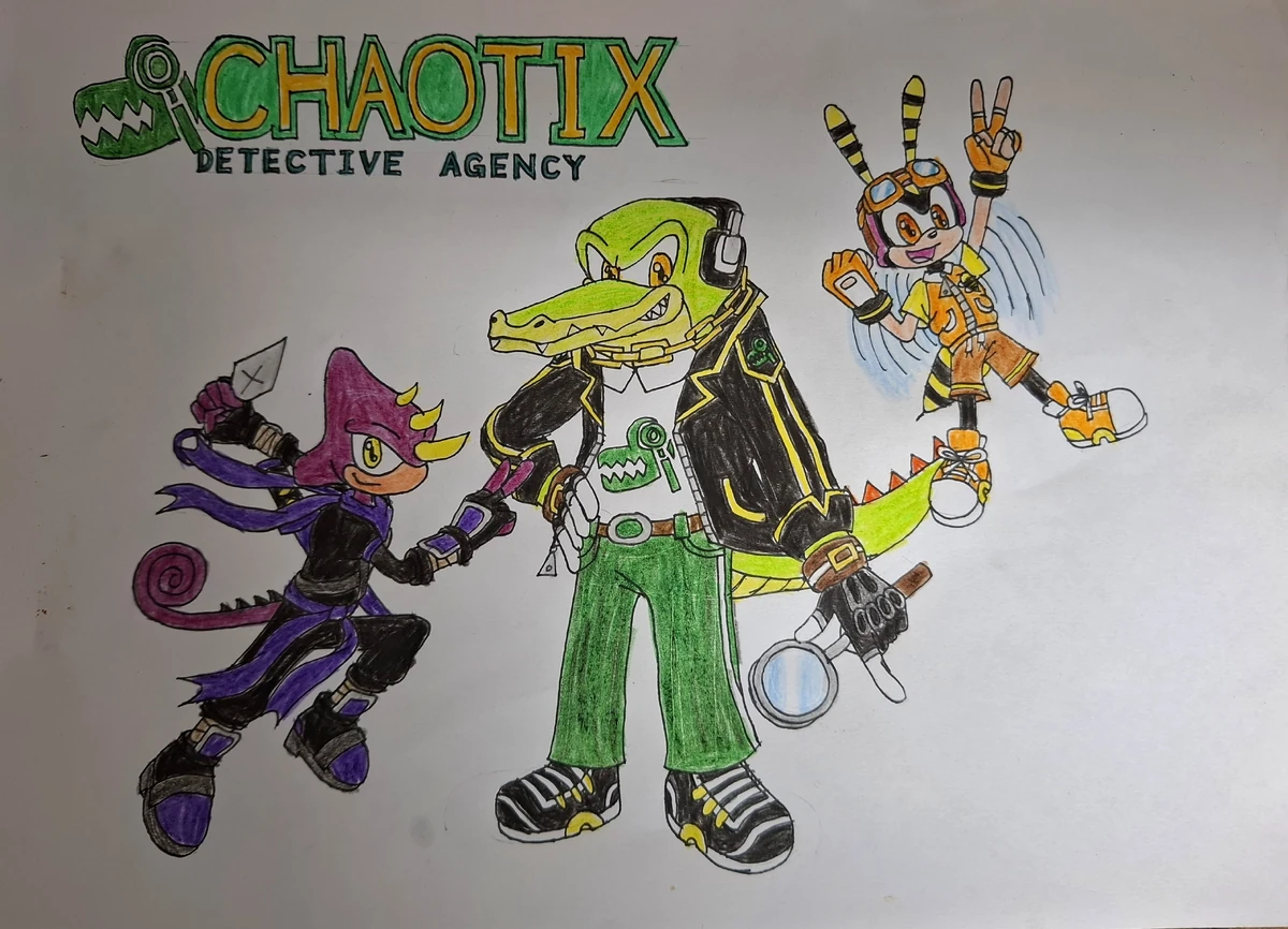 Chaotix Detective Agency | The Fastest Hedgehog From Mobius Wiki | Fandom