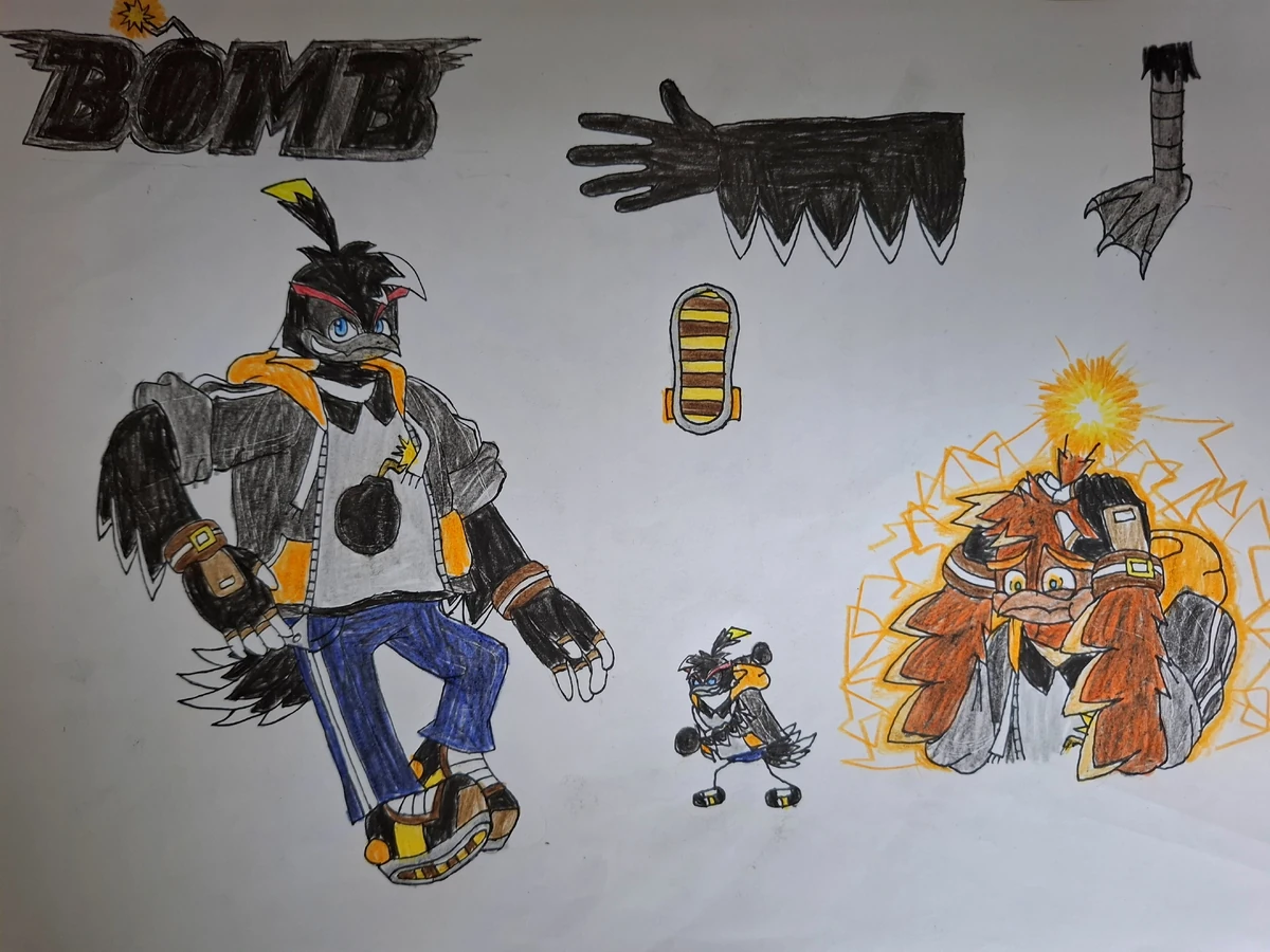 Bomb Pogbal the Loon | The Fastest Hedgehog From Mobius Wiki | Fandom