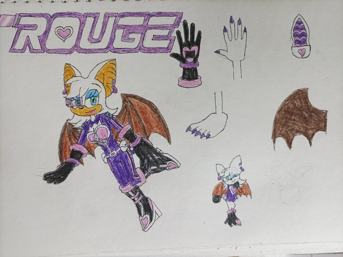 Rouge Jewelry the Bat | The Fastest Hedgehog From Mobius Wiki | Fandom