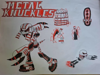 Metal Knuckles | Sonic Maurice the Hedgehog Wiki | Fandom
